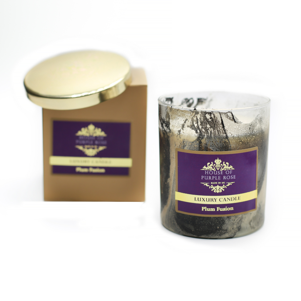 Scented Candles- Plum Fusion - House of Purple Rose